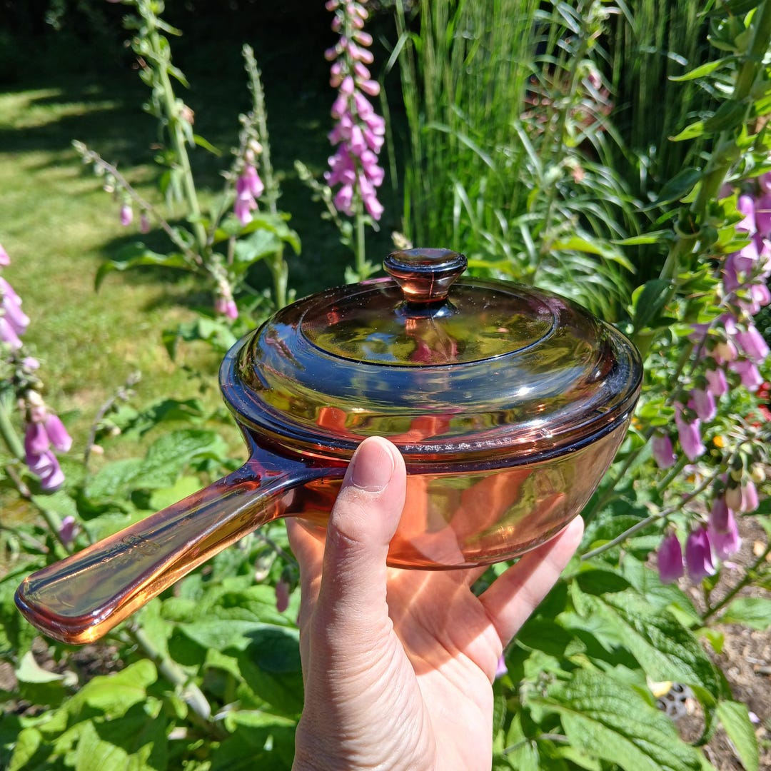 Vintage 1984-1993 Corning Ware Visions .5L Sauce Pan W/lid, USA - Etsy