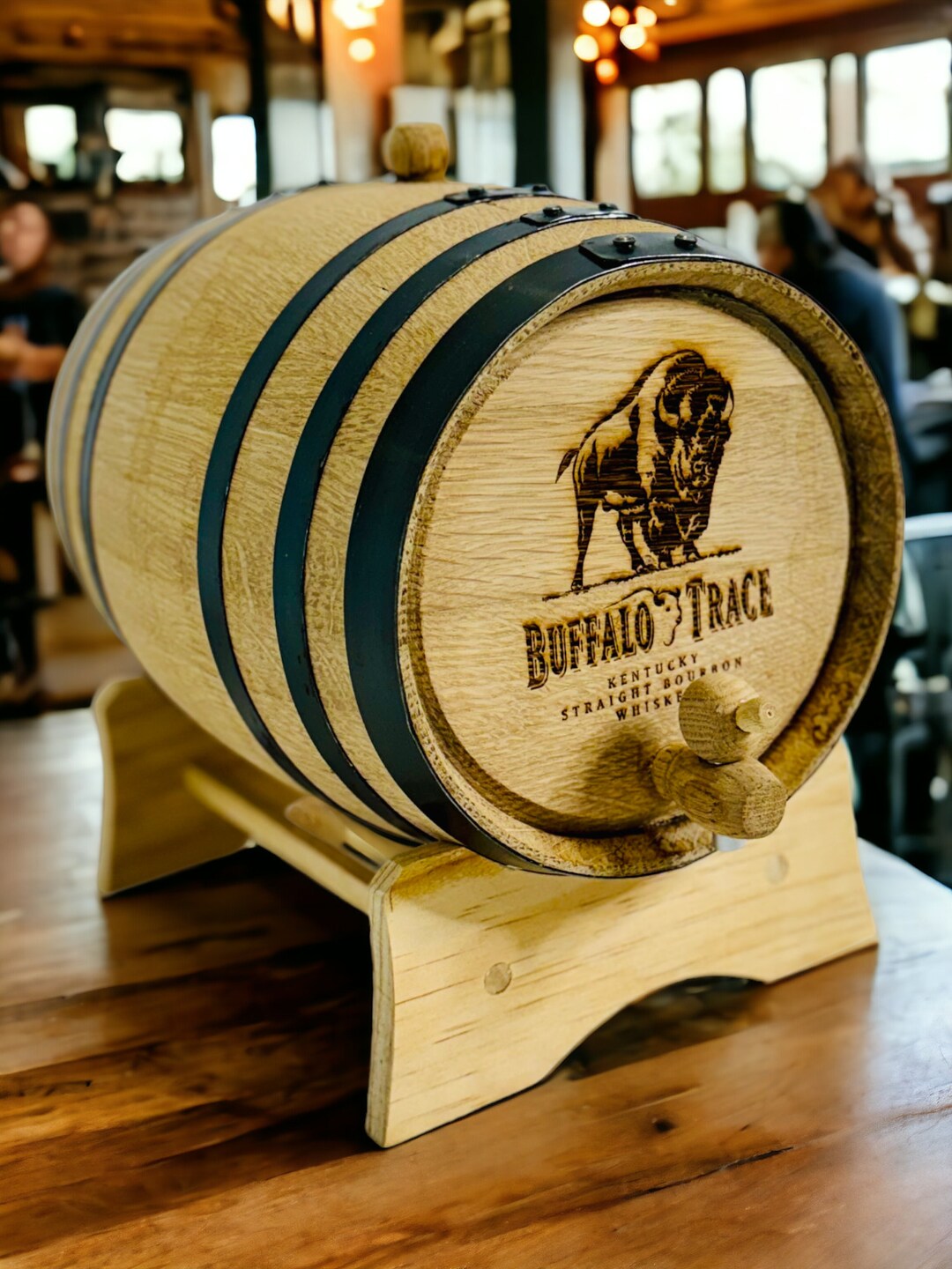 Buffalo Trace Oak Barrel 5L Mini Barrel, Age Your Spirits, Craft Your ...