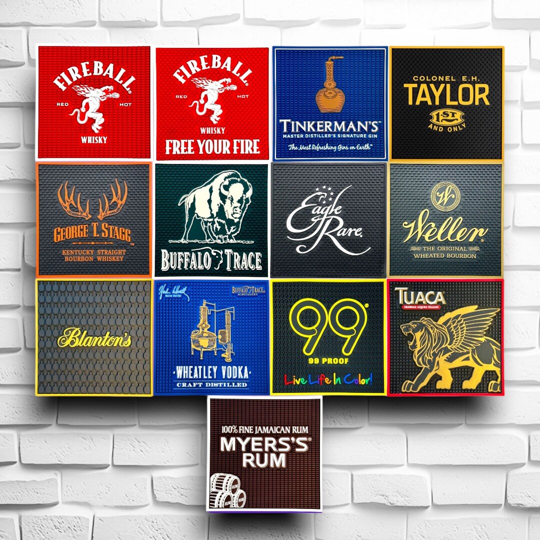 Bar Mats / Spill Mats - Home Bar , Man Cave, Tiki Bar, Resturant, Bar ...
