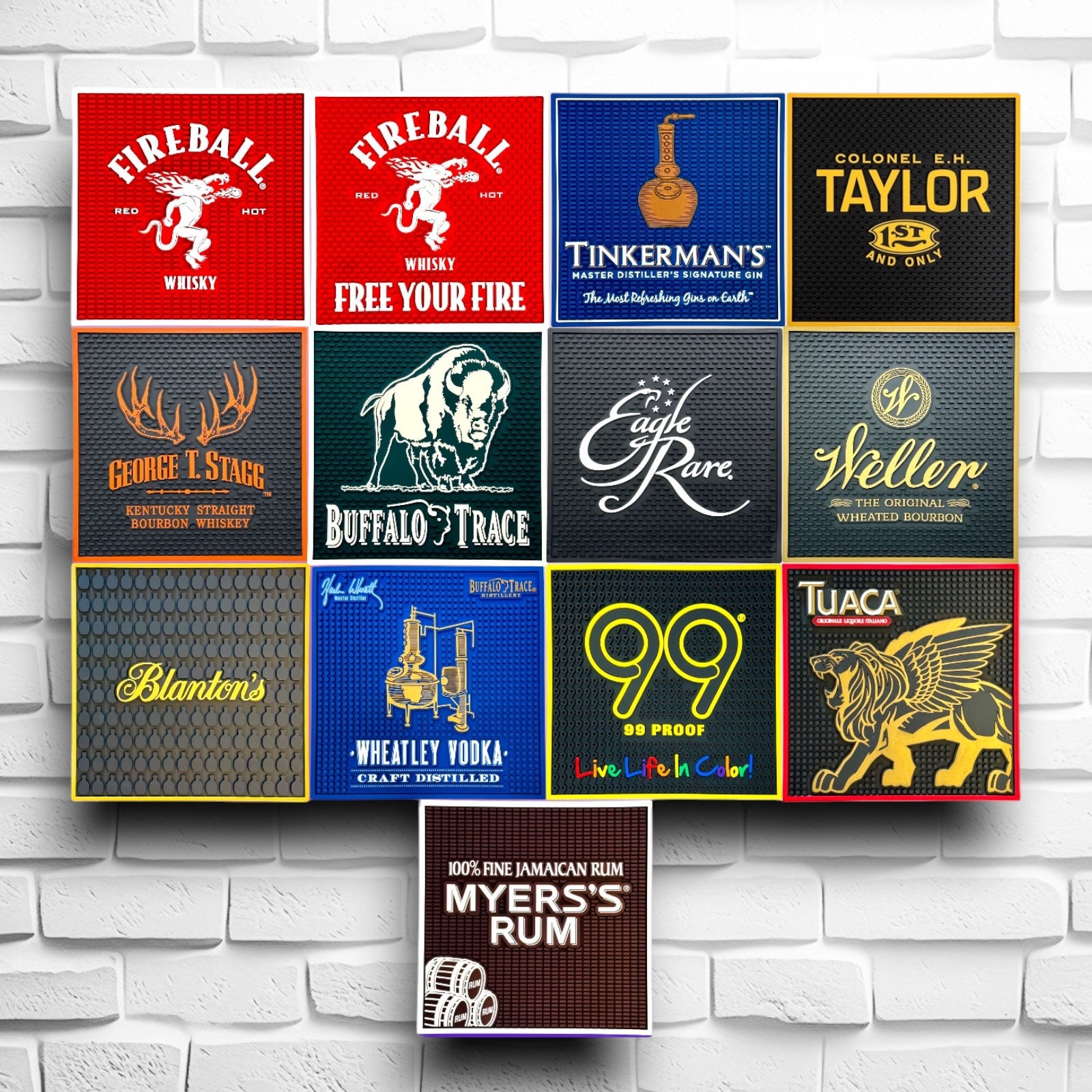 Bar Mats / Spill Mats - Home Bar , Man Cave, Tiki Bar, Resturant, Bar ...