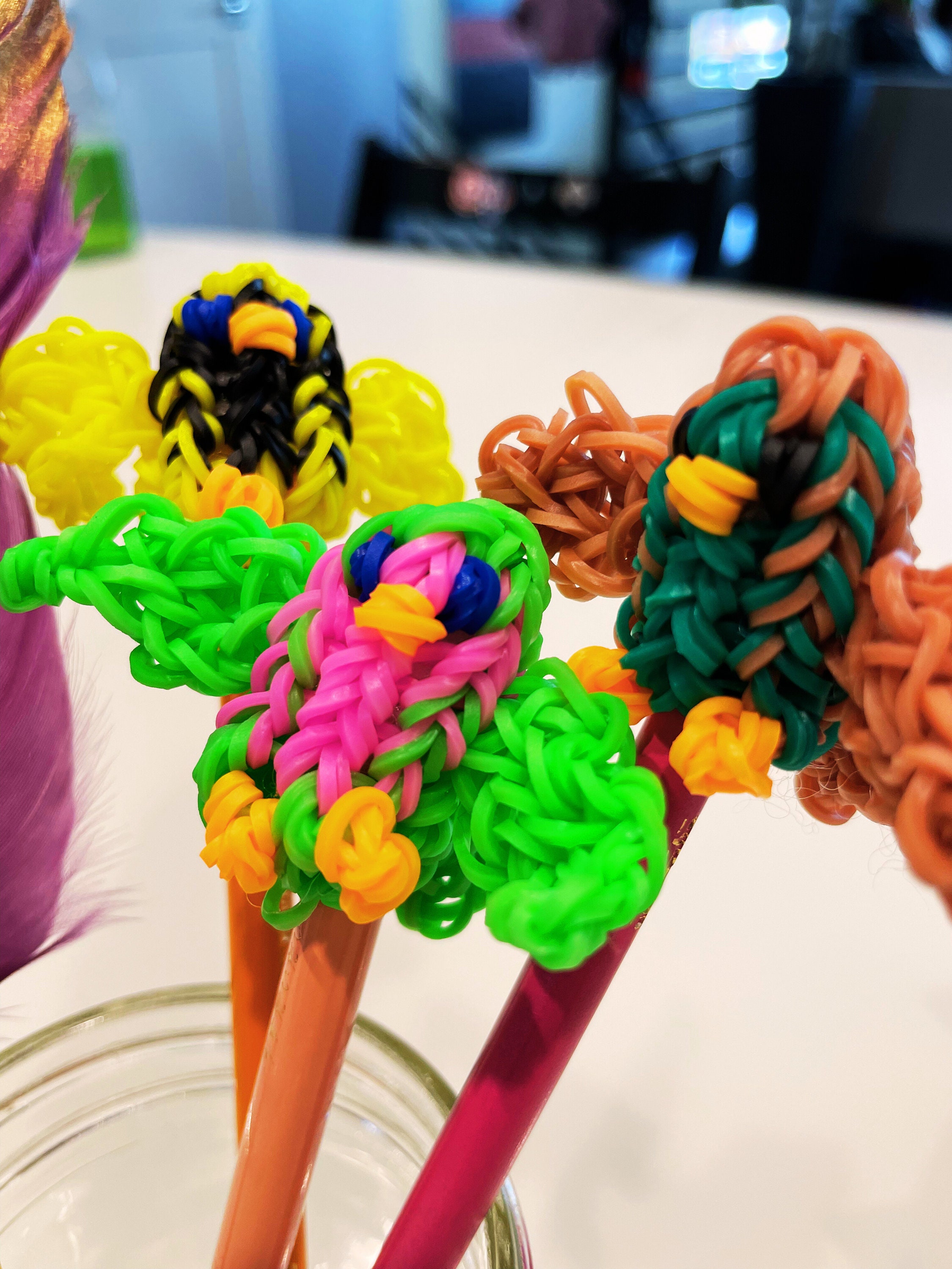 3D Rainbow Loom Animals - Etsy