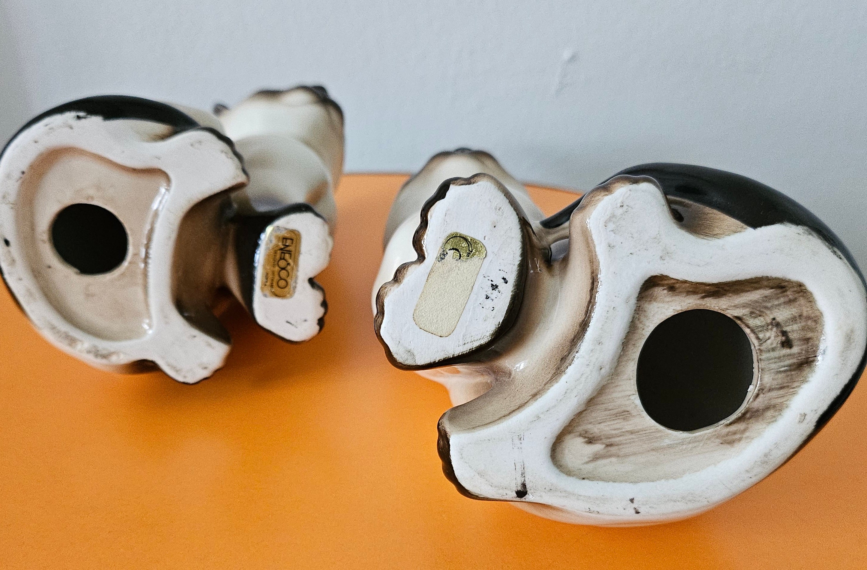 Vintage Enesco Siamese Cat Figurines - Etsy