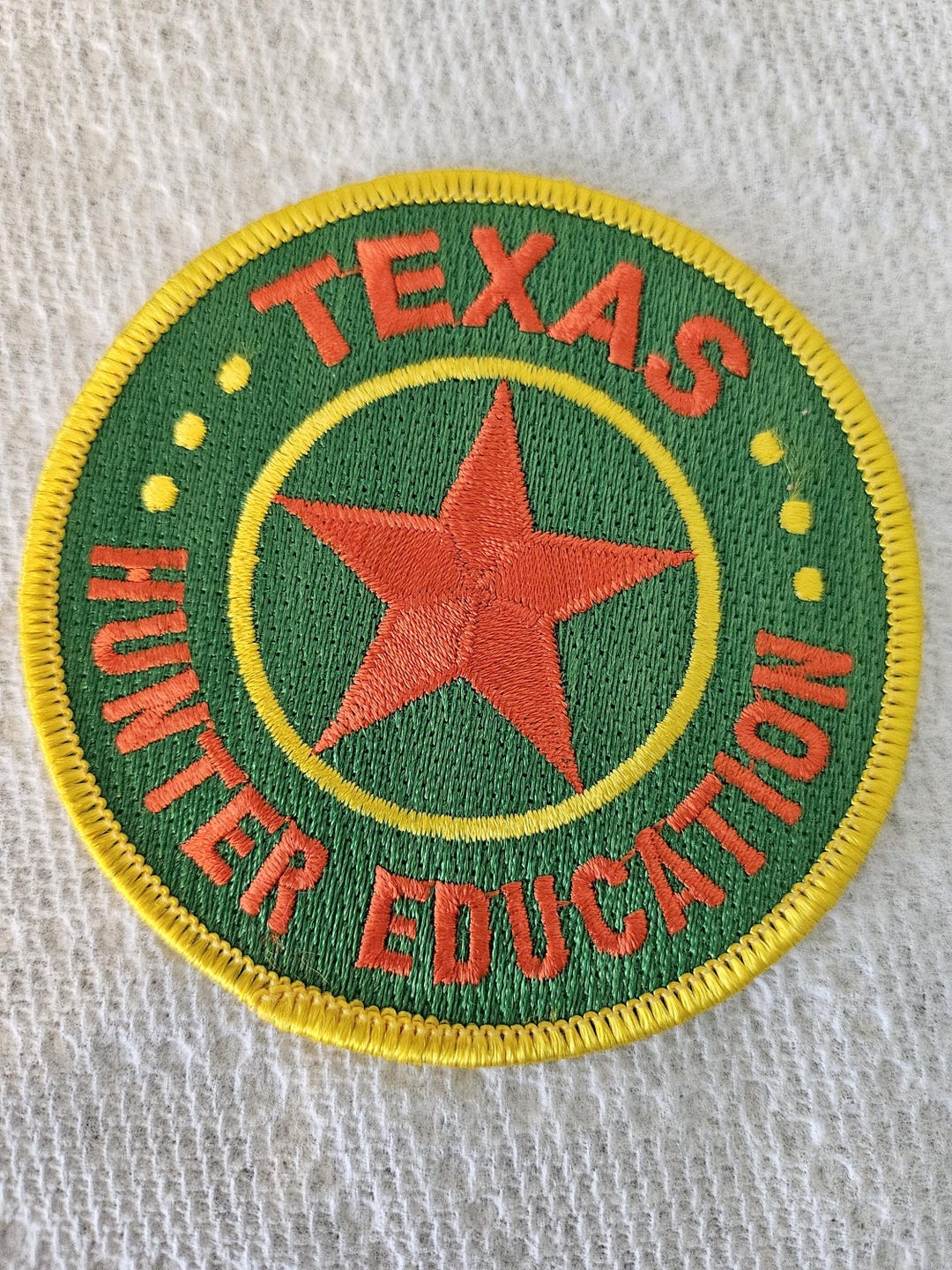 Vintage Texas Hunter Education Patch, Boy Scouts Patch, Iron On, Embroidered Badge - Etsy