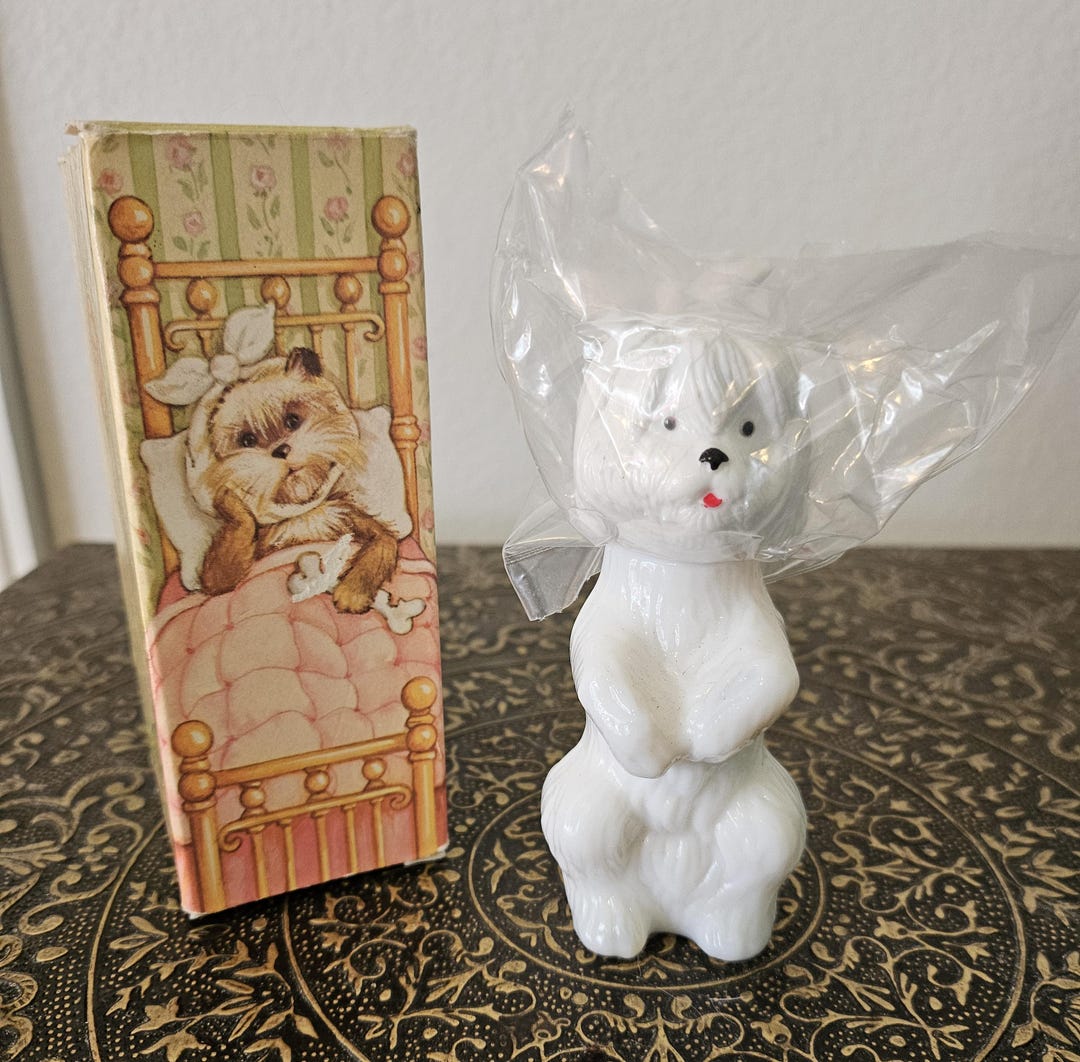 Vintage Avon Sweet Tooth Terrier Cotillion Cologne, Avon Perfume ...