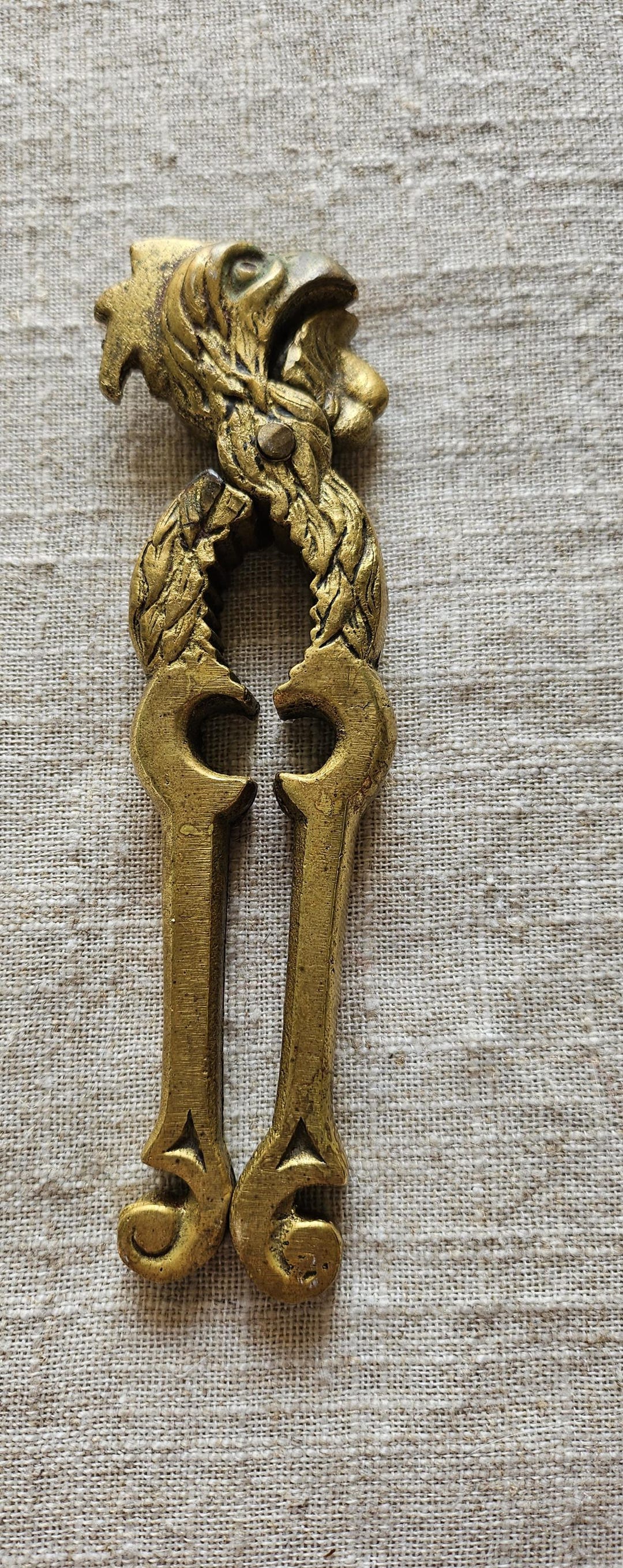 Vintage Brass Rooster nutcracker, Bottle Opener, Kitchenware, Kitchen ...