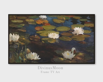 The Frame TV Art | Colorful Modern Circular Design | High Definition ...