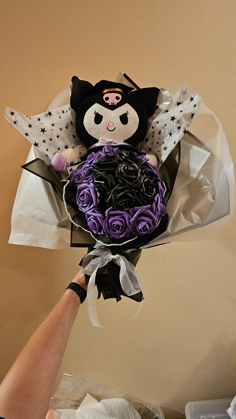 Kuromi Graduation Bouquet - Etsy