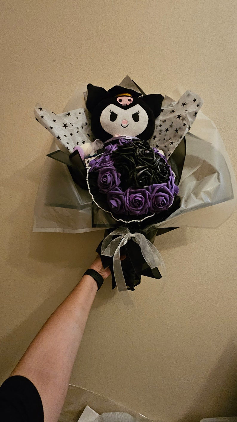 Kuromi Graduation Bouquet - Etsy