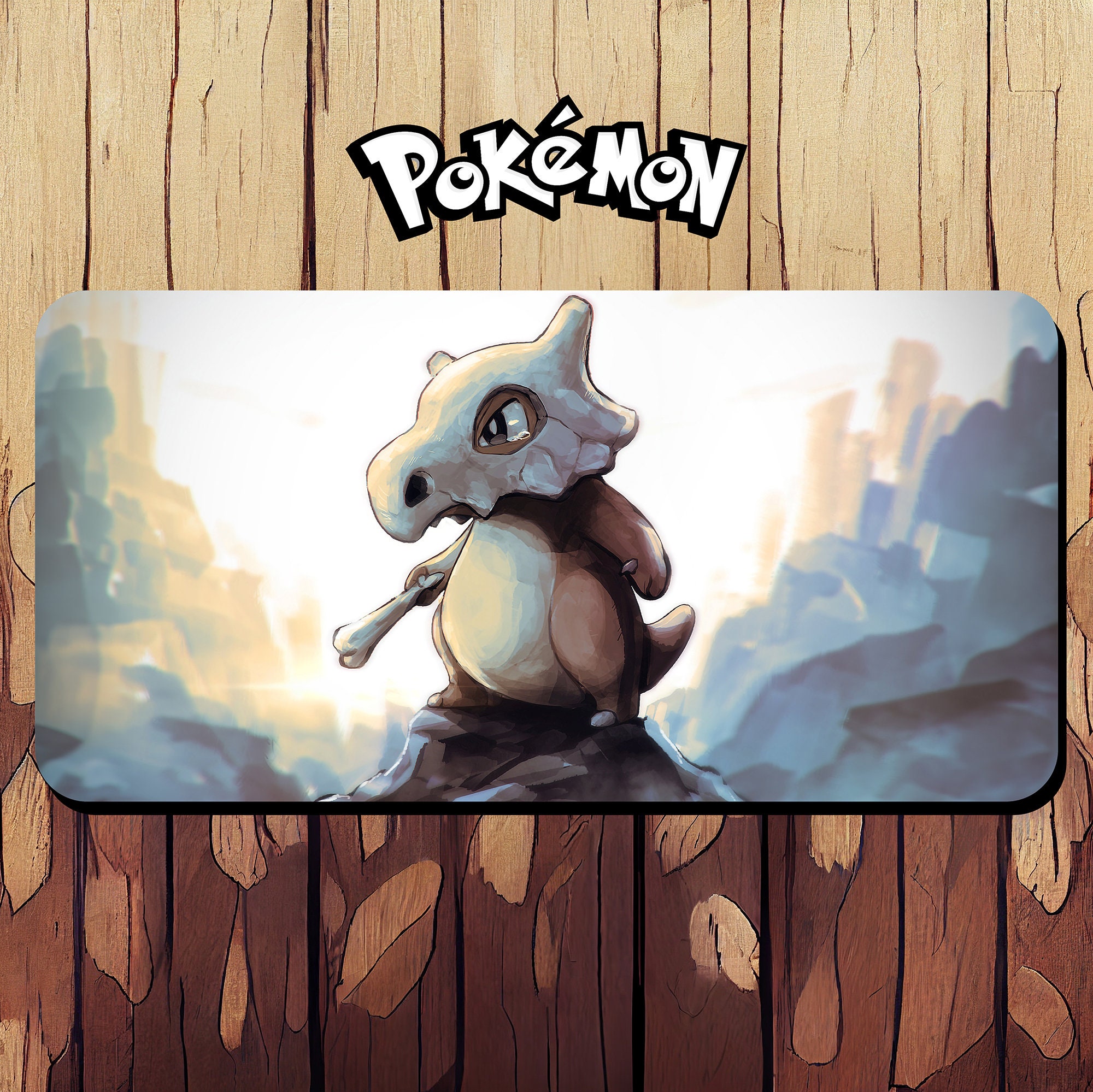 Desk Mat / Playmat Pokemon Cubone, TCG Playmat / Card Mat - Etsy