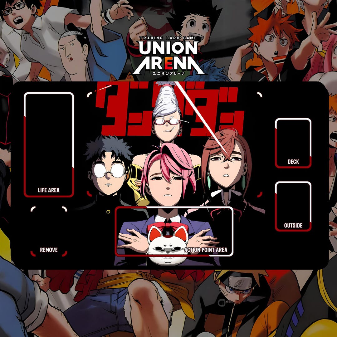 Playmat Union Arena TCG - Dandadan Rhapsody - 24"x14" (600 X 350 Mm ...