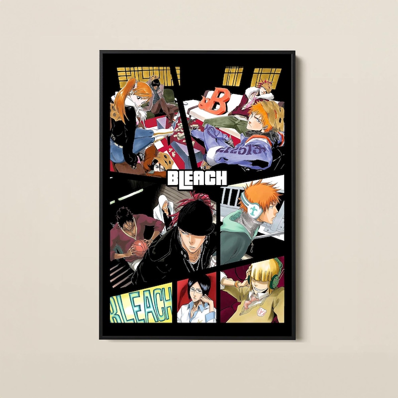 Bleach Anime Poster - Etsy