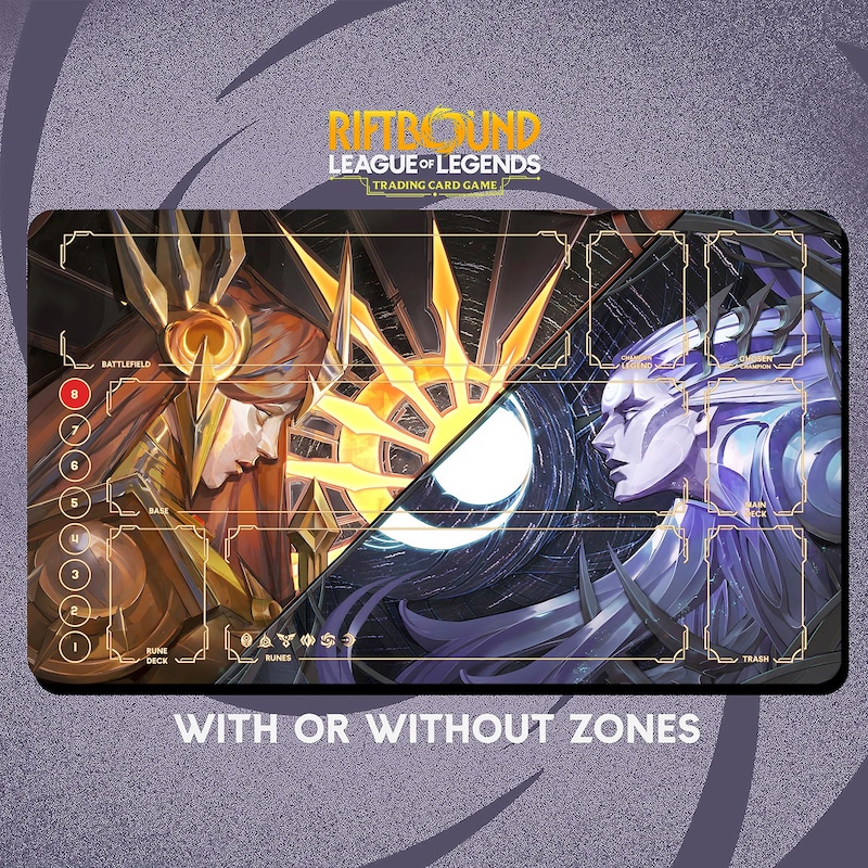 Riftbound Playmat Leona - Etsy