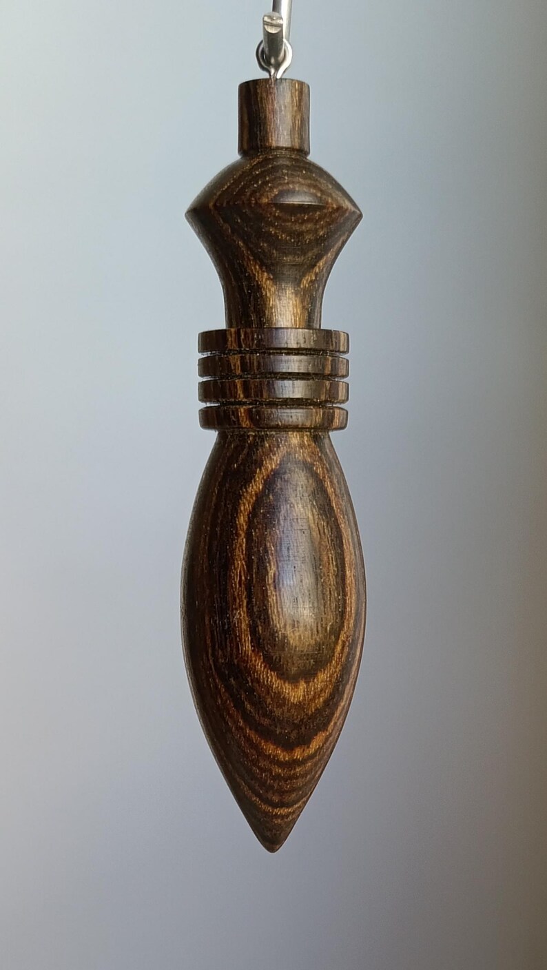Thoth Djed Pendulum in Bocote Wood - Etsy