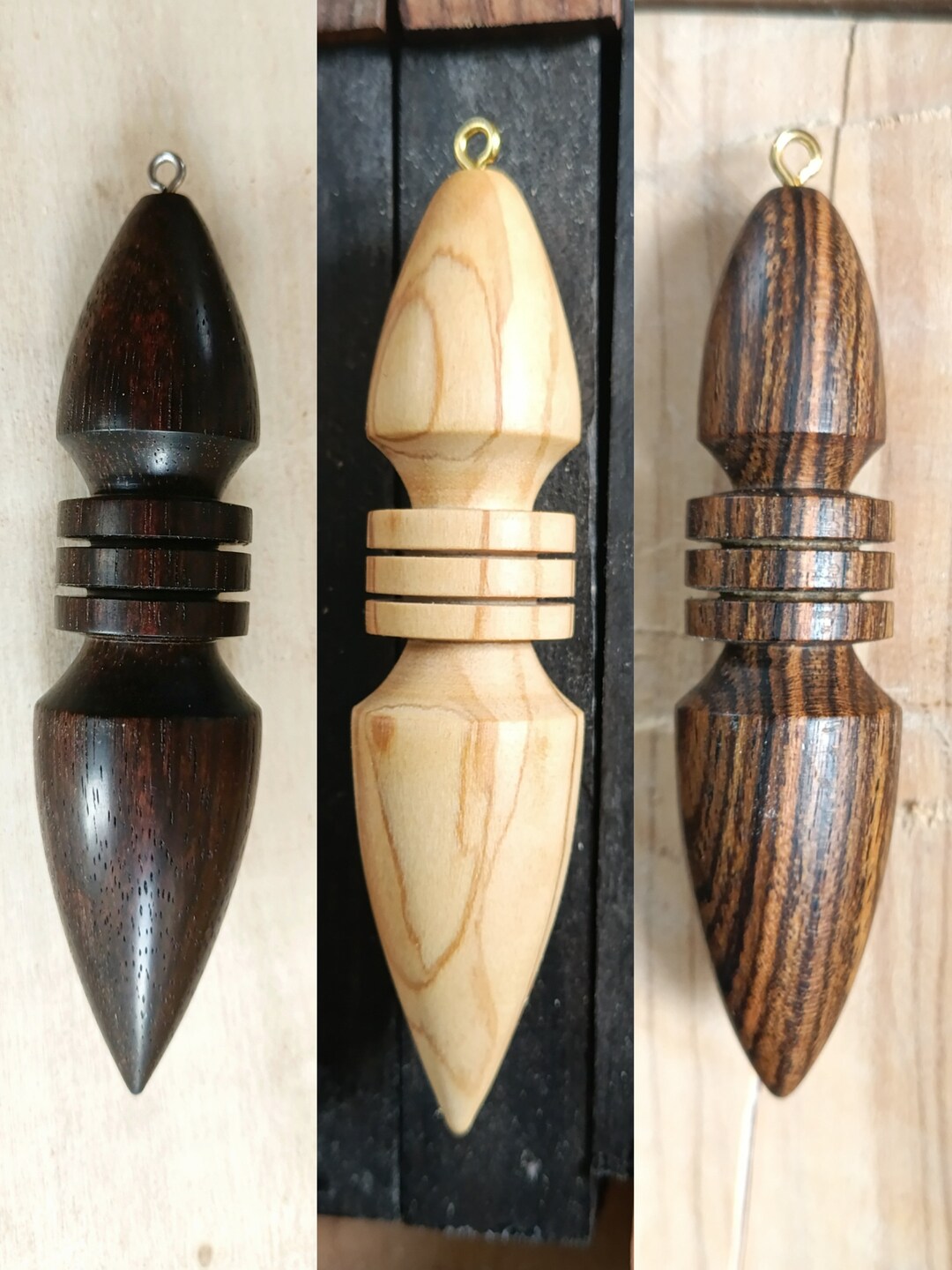 Focus Trinity Exotic Wood Pendulum - Etsy