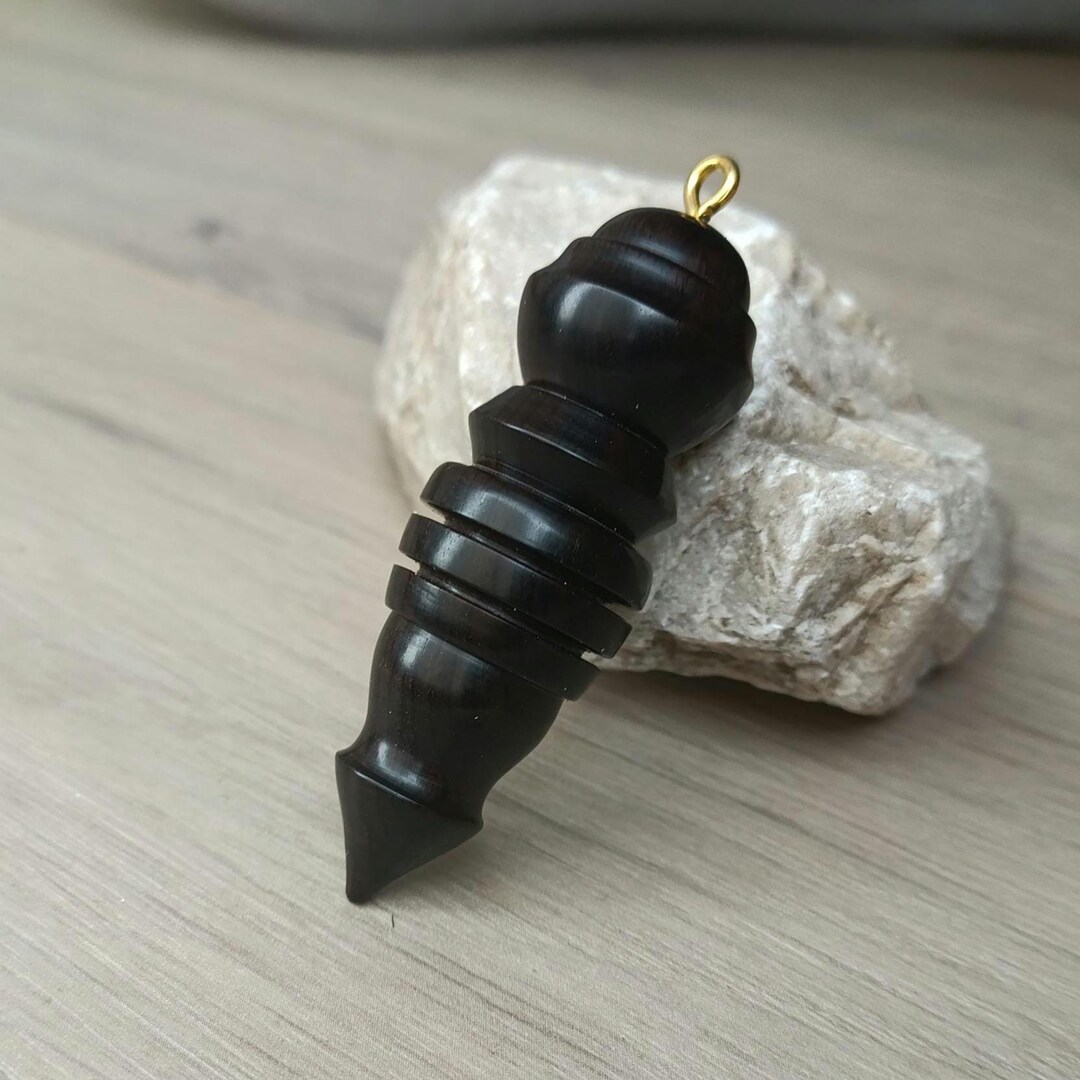 African Blackwood Pendulum & Amulet - Etsy