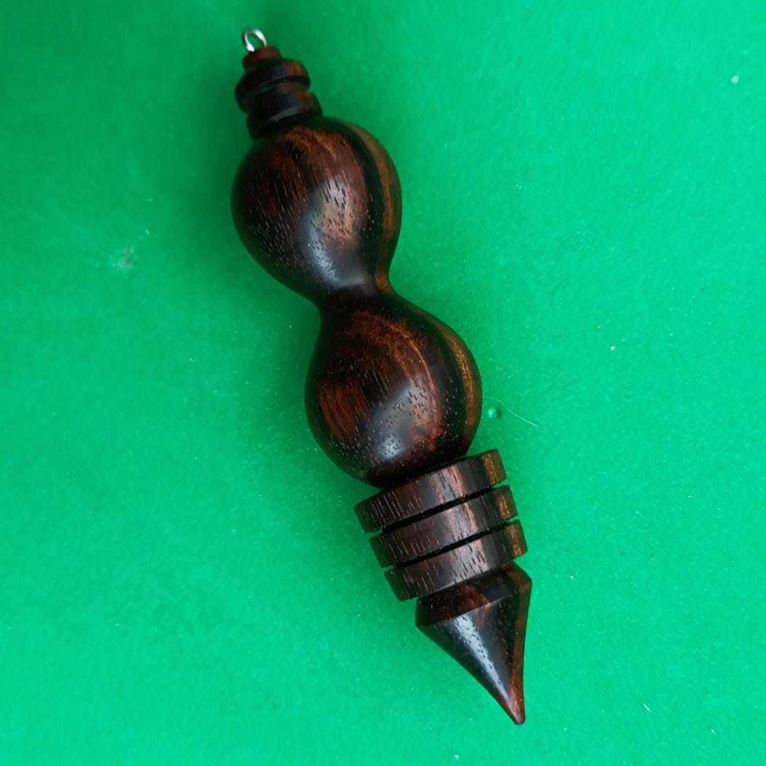 Macassar Ebony Healing Pendulum - Etsy
