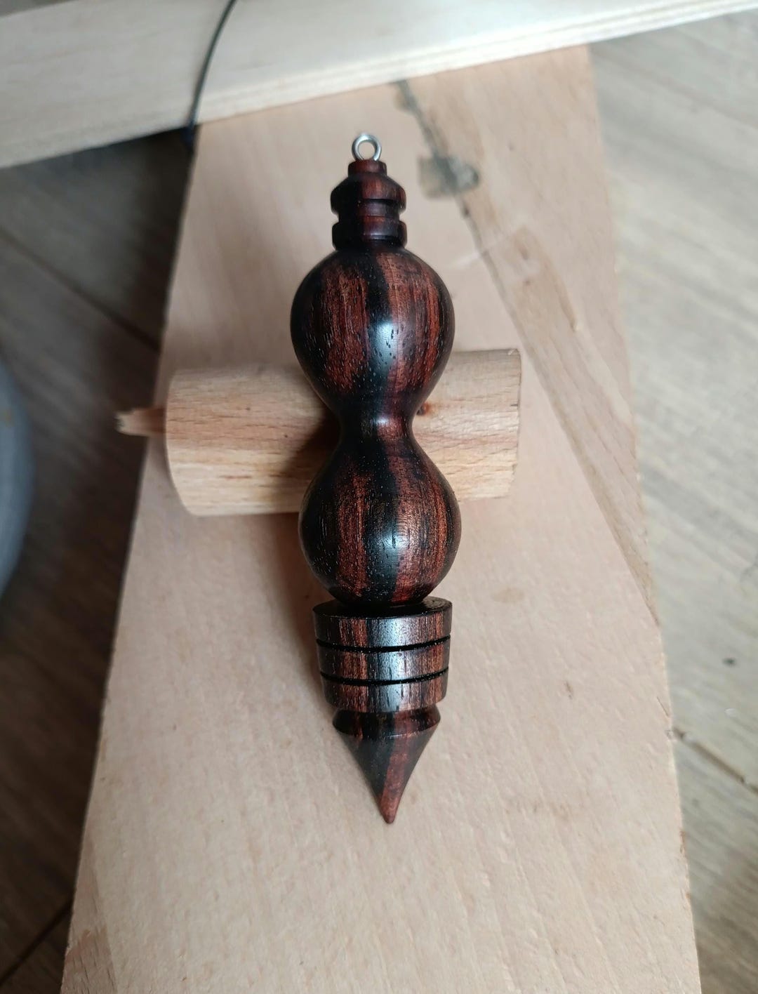 Balancing Macassar Ebony Pendulum - Etsy