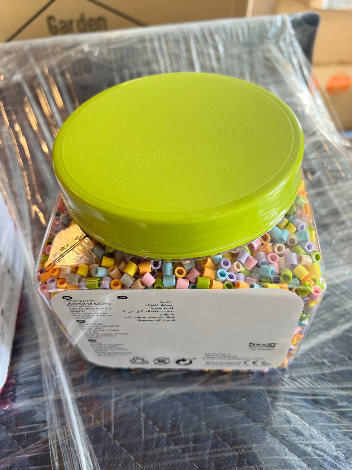 Pyssla Beads From IKEA Pastel Multicolor - Etsy