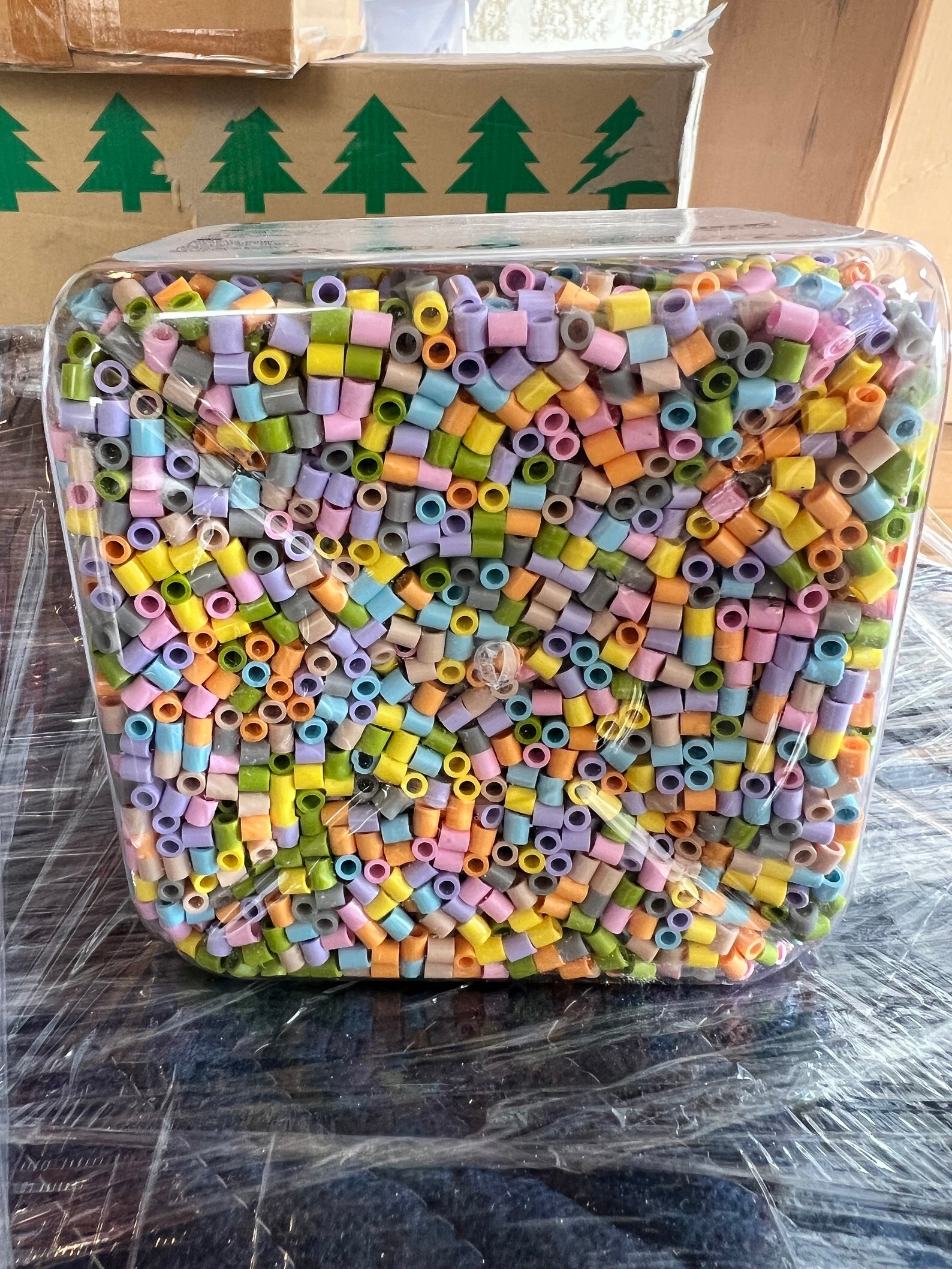 Pyssla Beads From IKEA Pastel Multicolor - Etsy