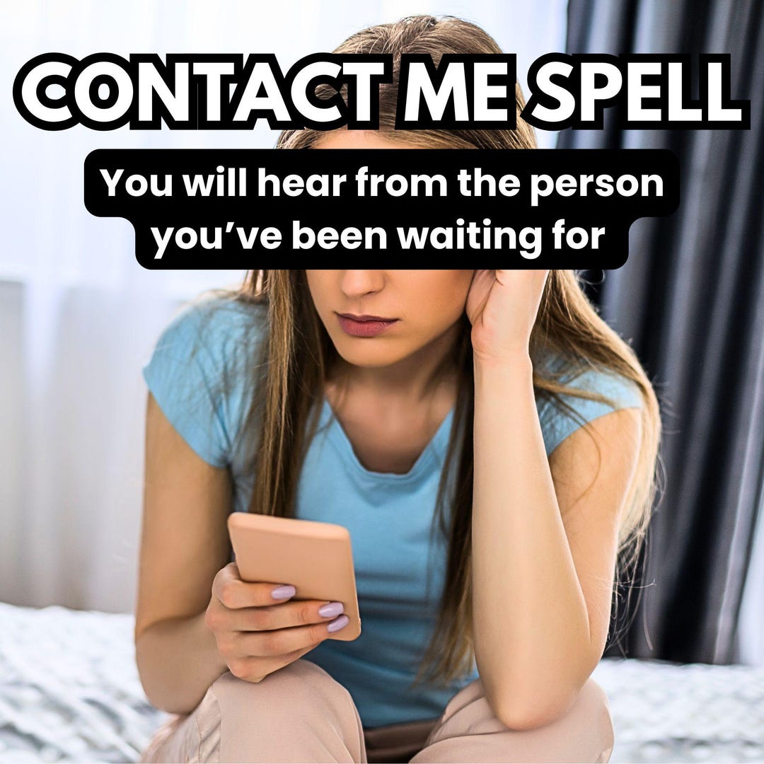 EXTREME Spell Contact Me Now, Spell Contact Me, Spell Text Me Now ...