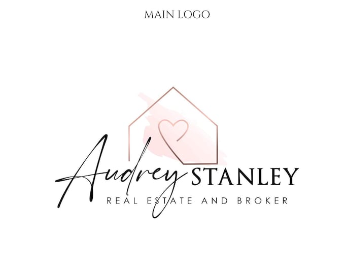 Real Estate Logo Design Premade Logo Design Real Estate Agent House ...