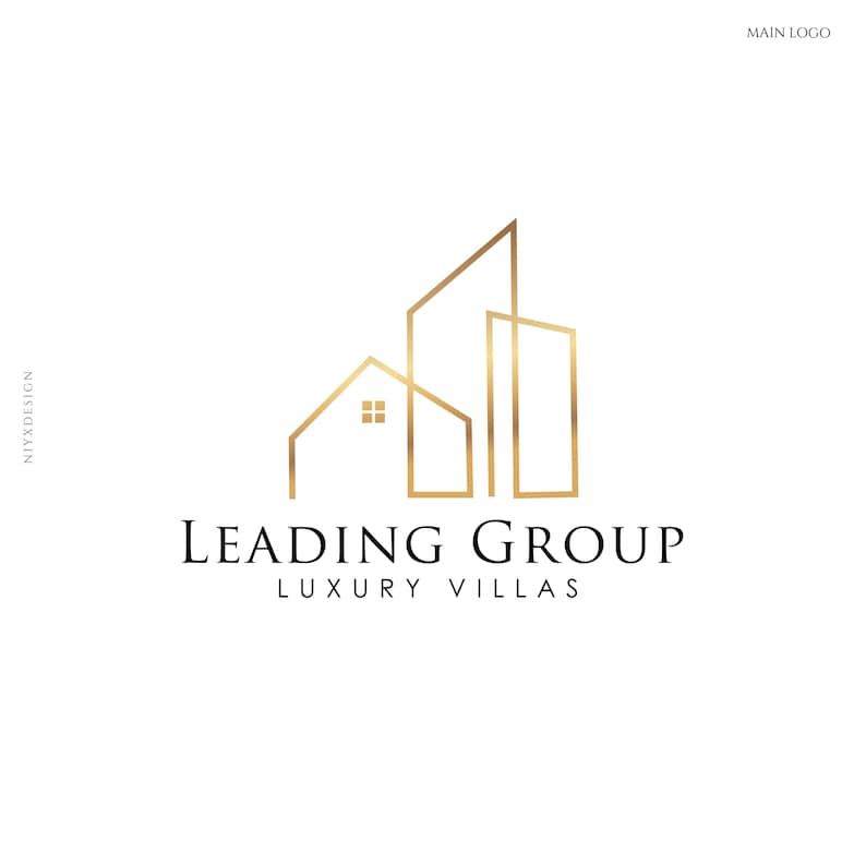 Luxury Real Estate Logo, Elegant Property Logo, Property Logo, Realtor ...