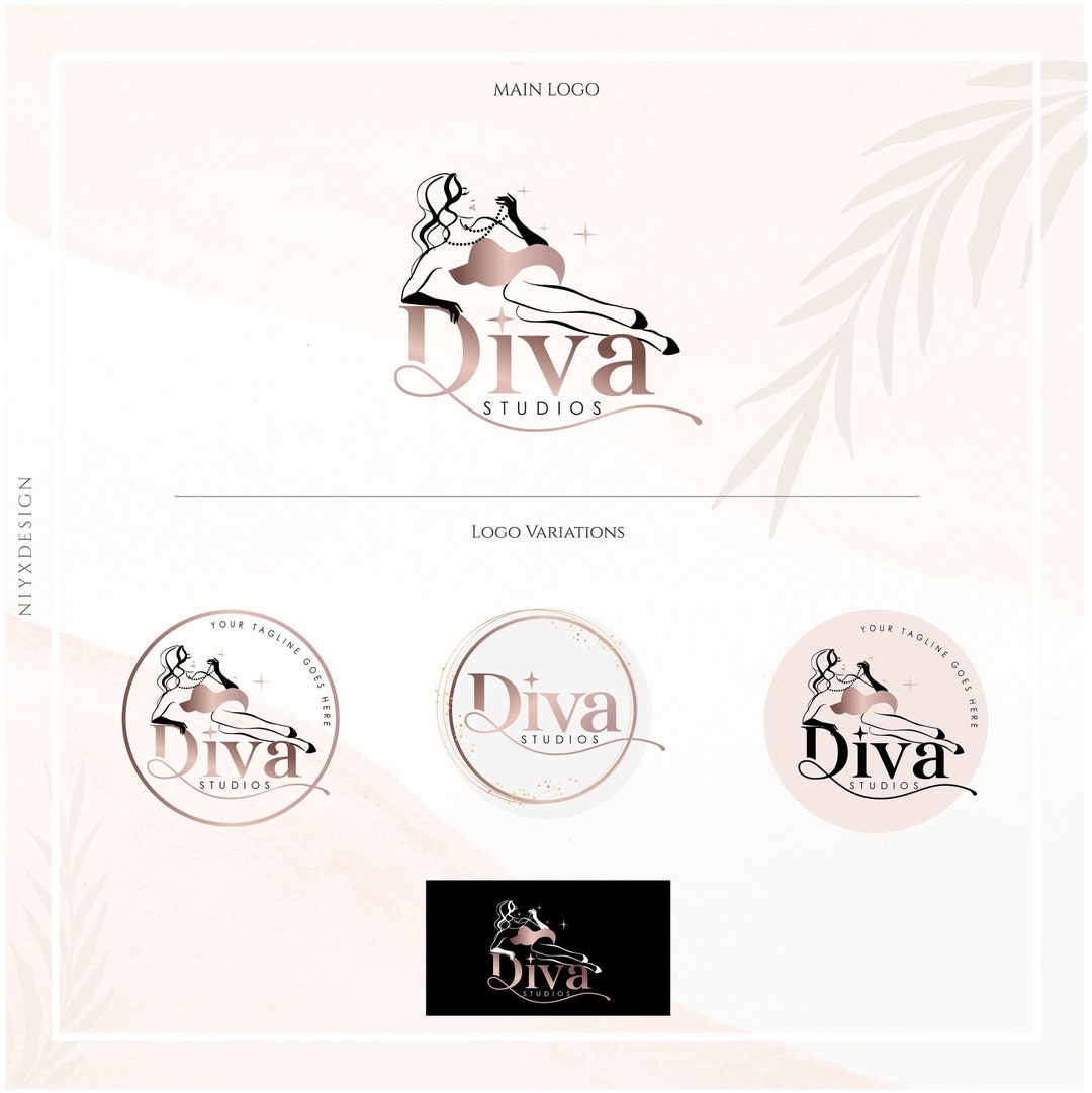 Boudoir Logo, Lingerie Logo, Underwear Logo, Intimate Apparel Logo ...