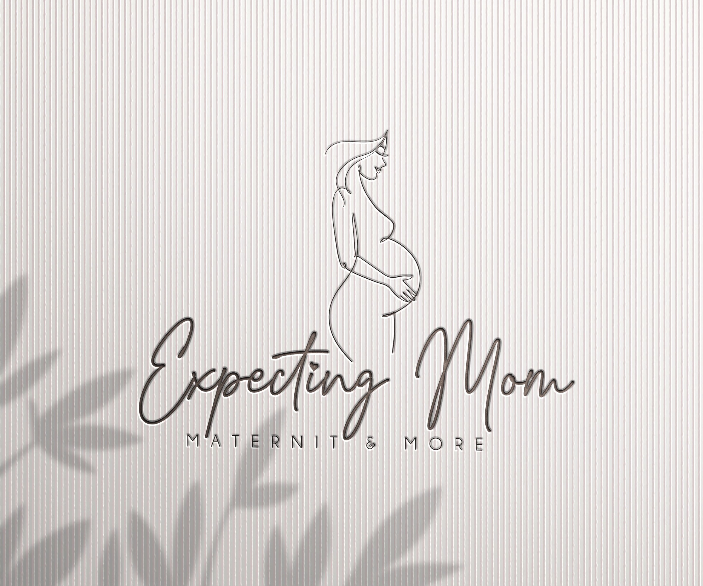 Pregnancy Logo, Motherhood Logo, Pregnant Logo, Mother and Baby Logo ...