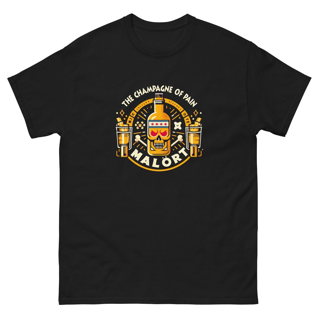 Malort: Champagne of Pain Classic Tee - Etsy