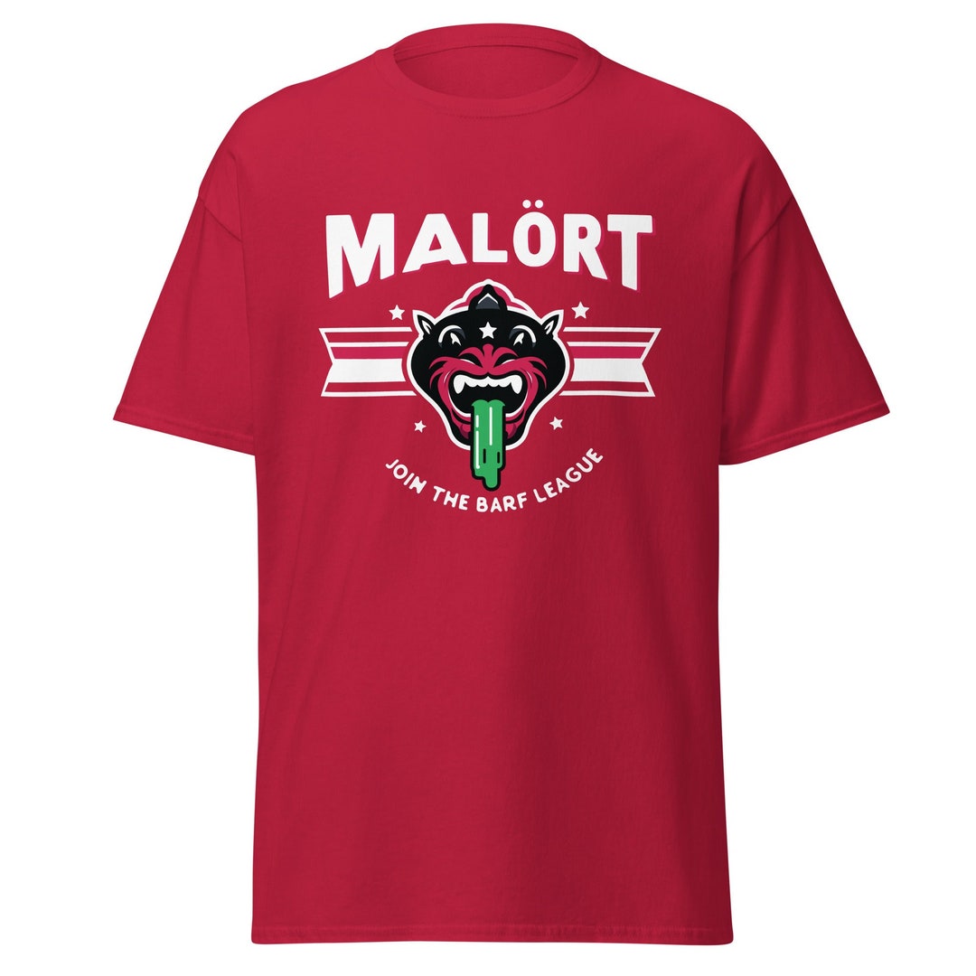 Malort: Join the Barf League Cat Classic Tee - Etsy