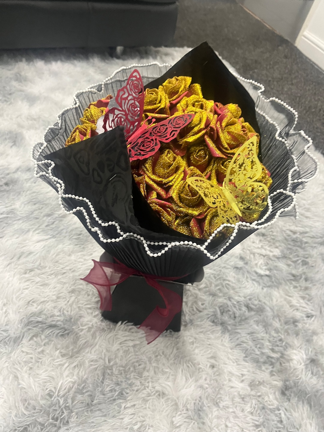 50 Count Rose Bouquet - Etsy