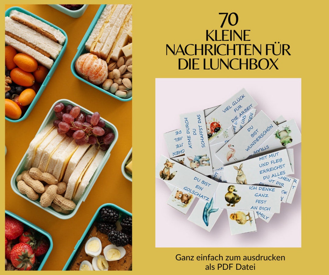 70 Lunch Box Messages, Messages for the Lunch Box, Lunch Box ...