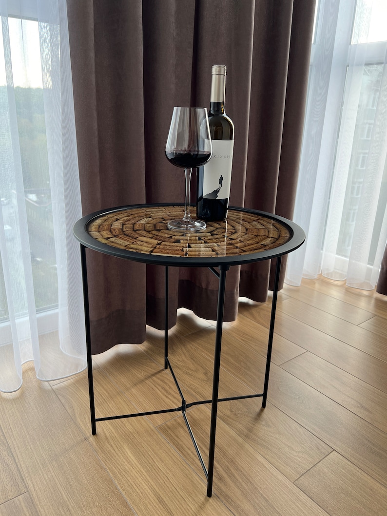 Handmade Epoxy Resin Table - Unique Decor for Patio or Living Room ...