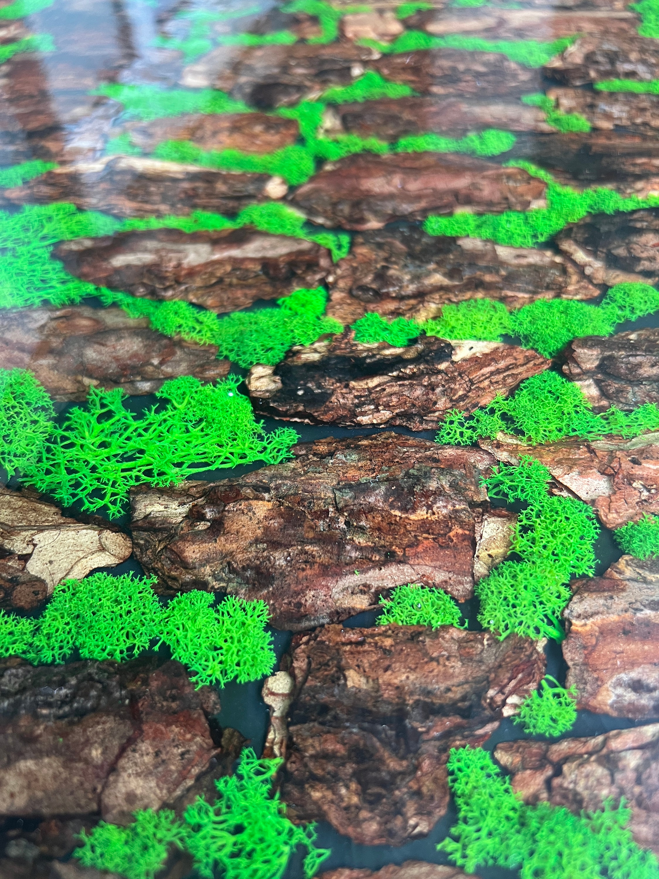 Wine Cork Epoxy Resin Coffee Table: Handmade Art Deco Accent - Etsy