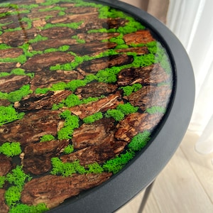 Wine Cork Epoxy Resin Coffee Table: Handmade Art Deco Accent - Etsy
