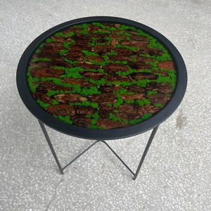 Wine Cork Epoxy Resin Coffee Table: Handmade Art Deco Accent - Etsy