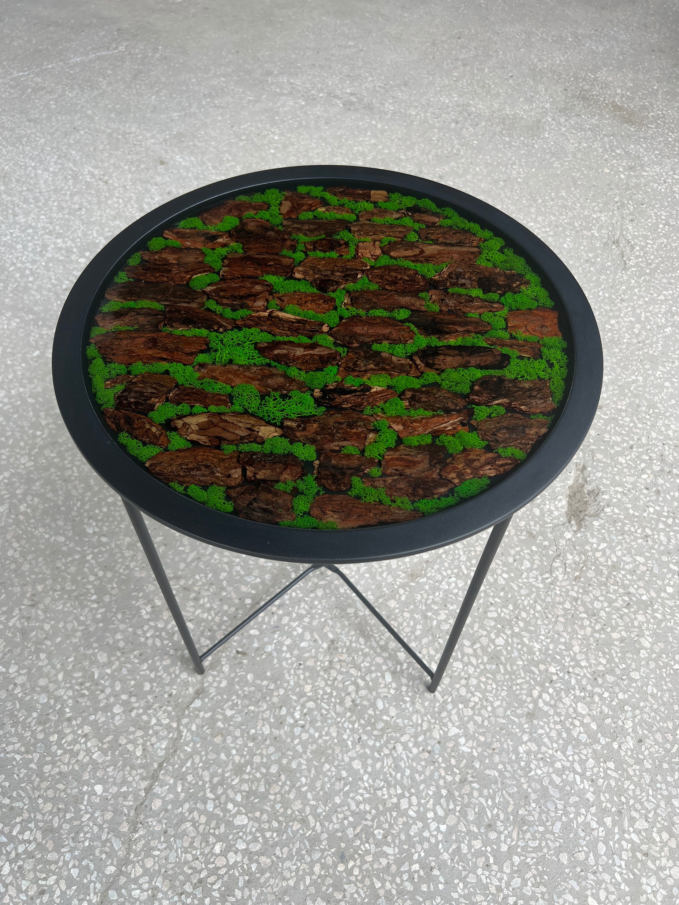 Wine Cork Epoxy Resin Coffee Table: Handmade Art Deco Accent - Etsy