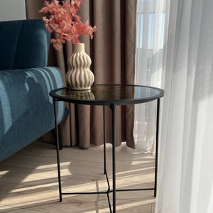Wine Cork Epoxy Resin Coffee Table: Handmade Art Deco Accent - Etsy