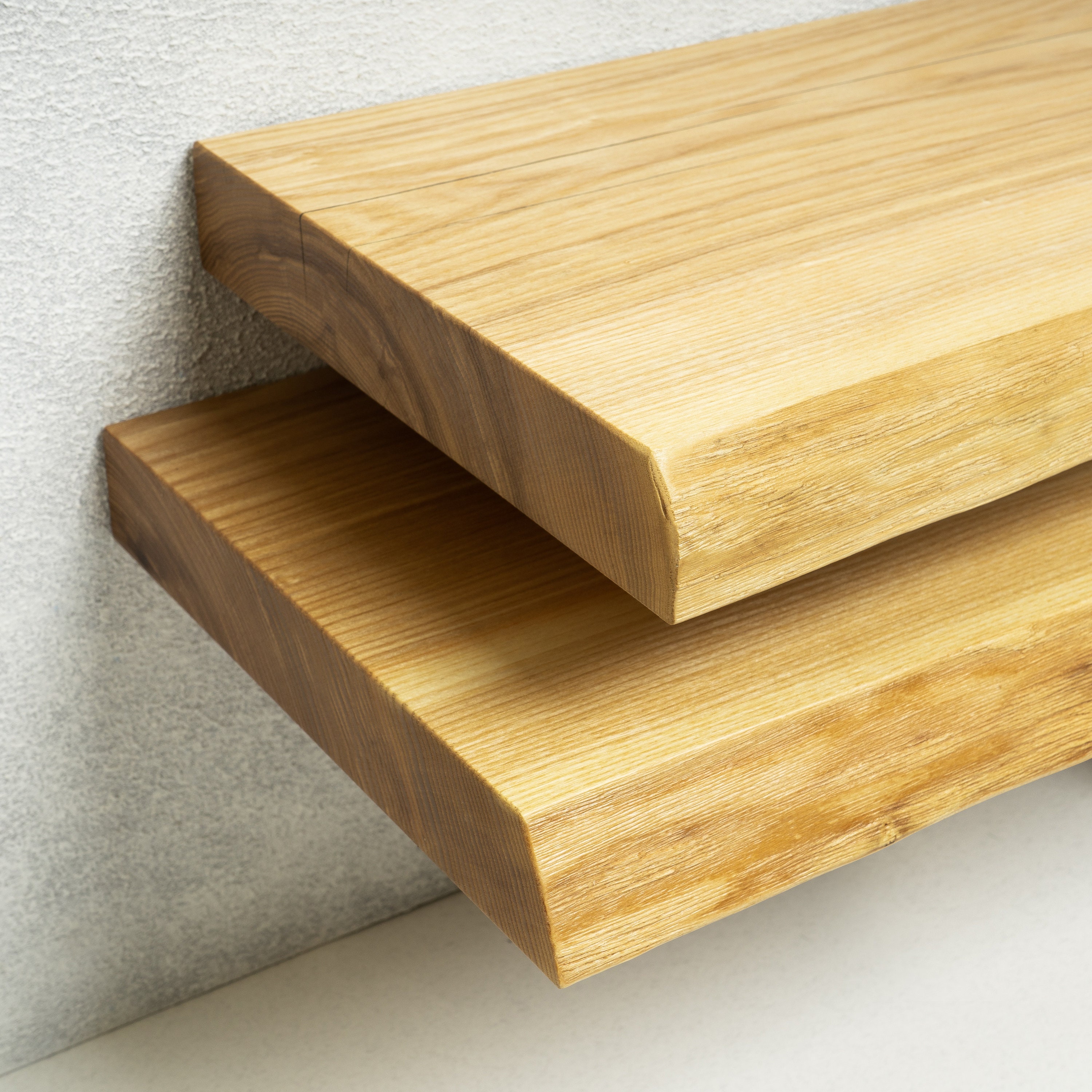 Rustic Wood Wall Shelves Live Edge Book Shelf Bathroom Shelf ...