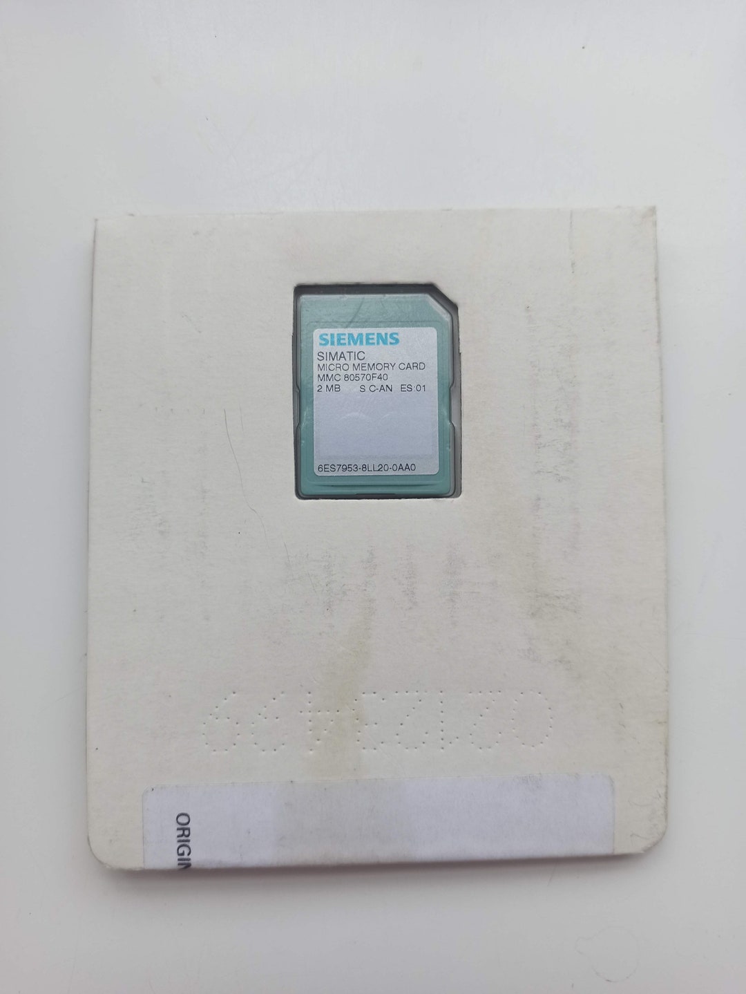 Siemens Simatic MMC 2MB Very Rare Card 6ES7-953-8LL20-0AA0 SEALED - Etsy