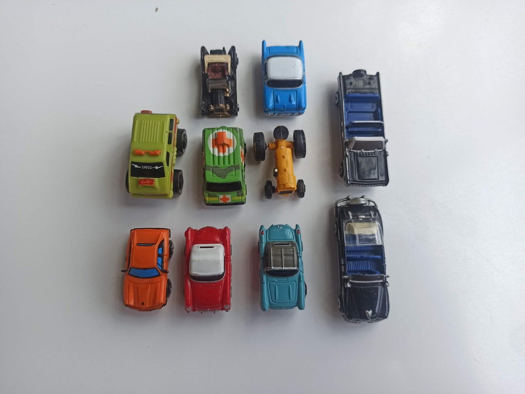 Lot of 10 Micro Machines Cars From the 80s Good Overall Condition Micro ...
