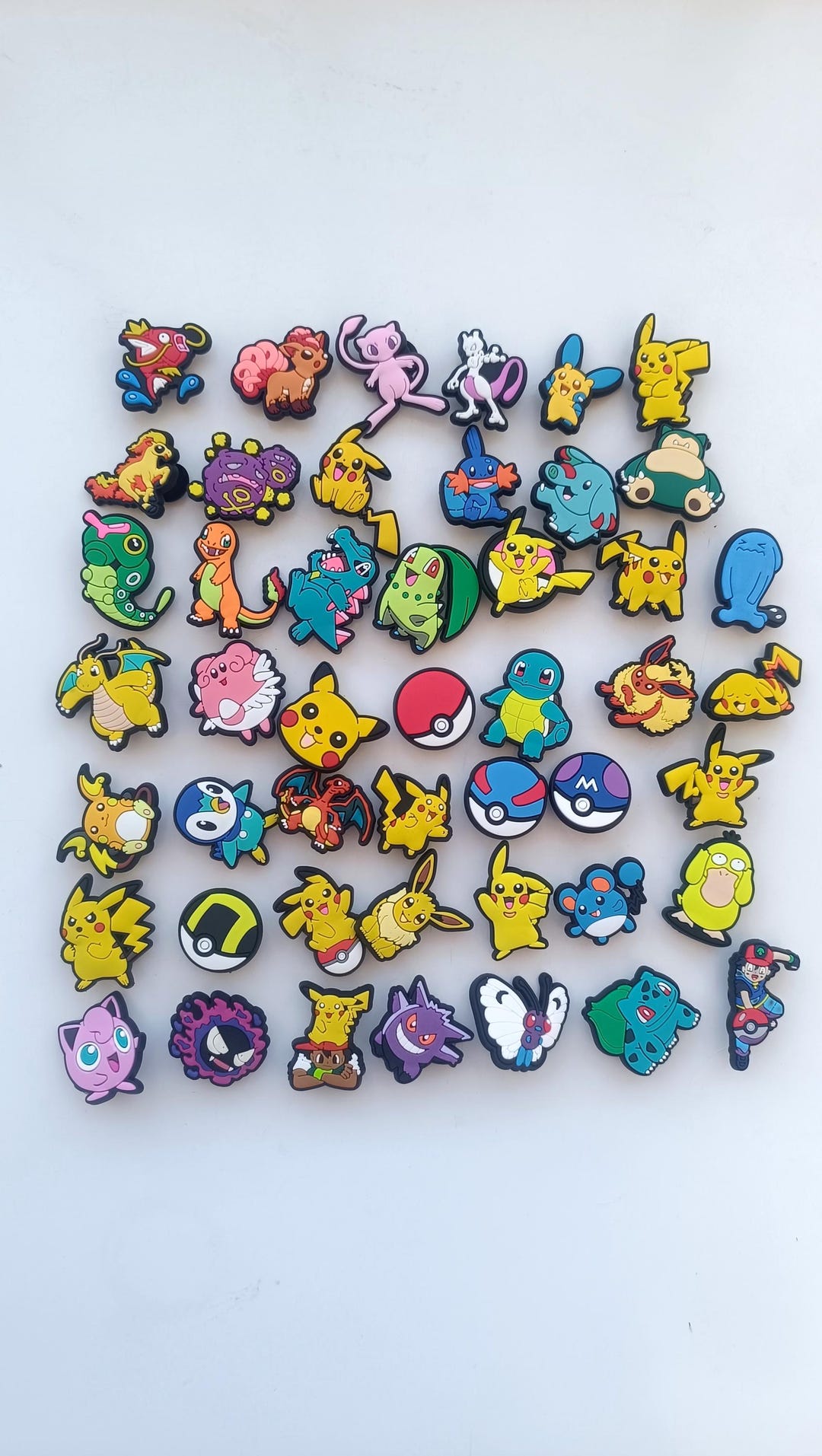 4X Pokémon Shoe Charms for Crocs - Pikachu, Eevee, Butterfree & More ...