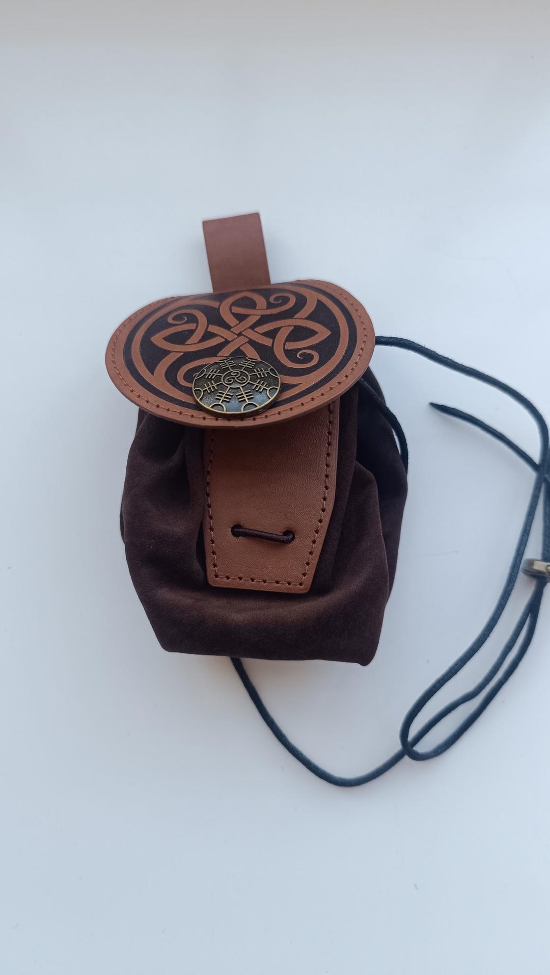Steampunk Medieval Punk Style Fanny Packs Leather Coin Purse Hangable ...