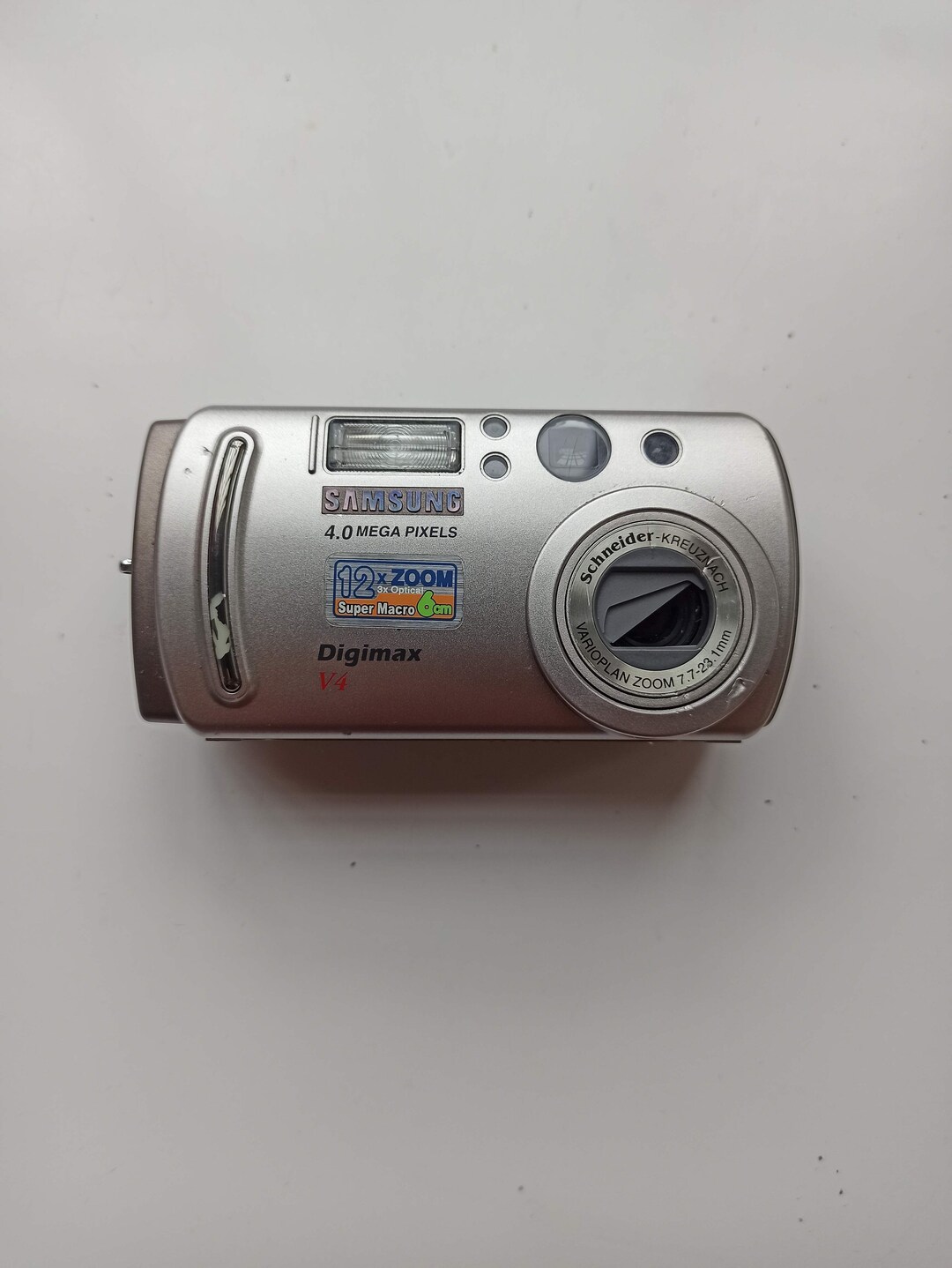 Samsung Digimax V4 Digicam Digital Camera With Schneider-kreuznach Lens ...