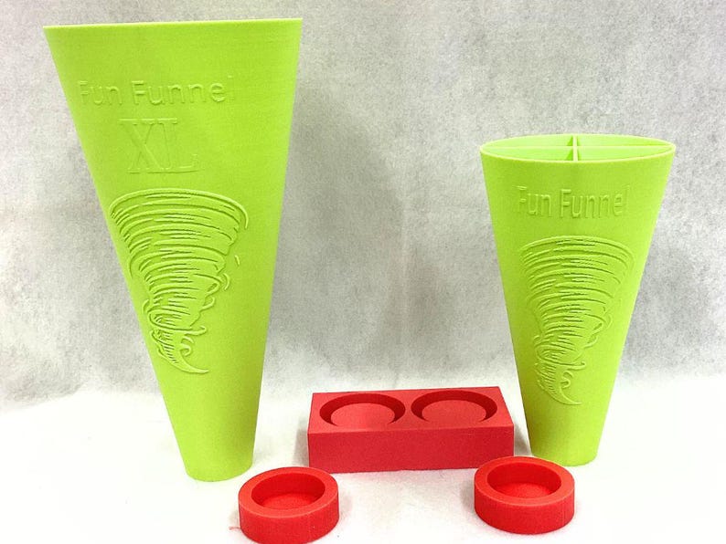 Fun Funnel STL Files: Resin Casting Swirls (digital Download) - Etsy
