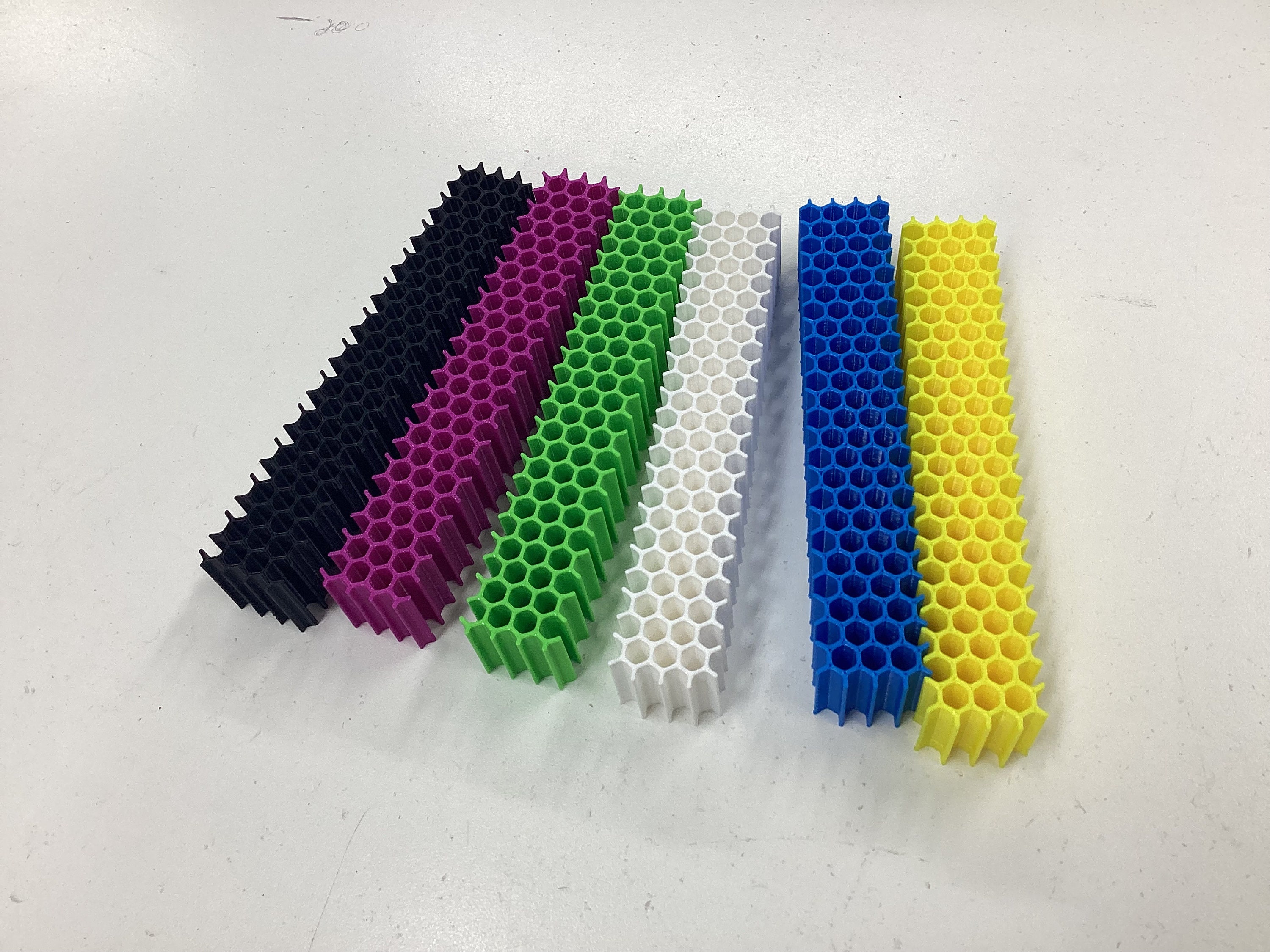 3D Printed Honeycomb Pen Blank Inserts: PETG Filament - Etsy
