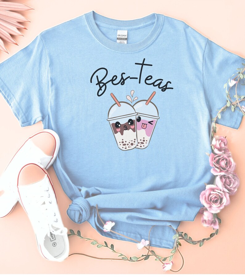 Boba Tea Shirt, Kawaii Clothes - Etsy