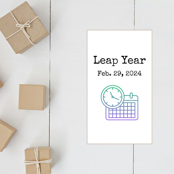 Leap Year - Etsy