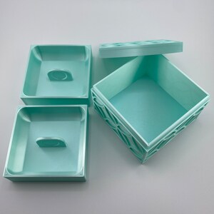 Trinket Box With Lid and Optional Trays - Etsy