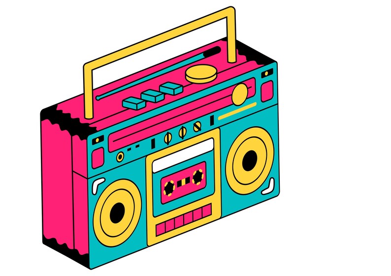 90s Party Props Printable – Fun Retro Photo Booth Props for 90s Theme ...